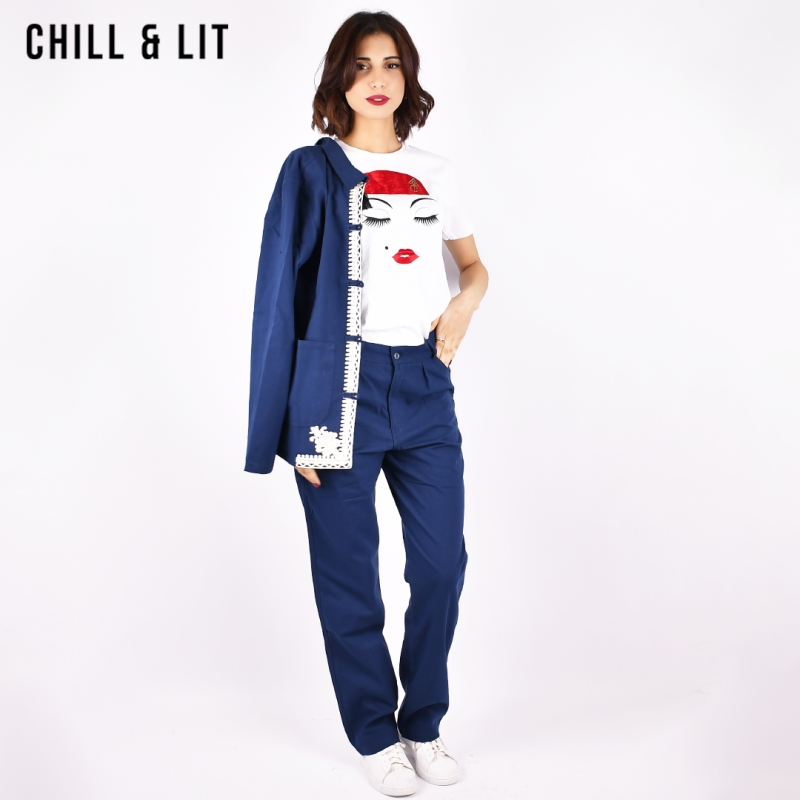 Ensemble Traditionnel Dengri + Jaquette Brodée | Chill&Lit