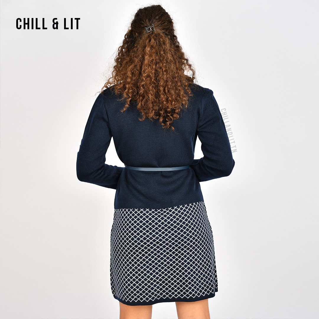 Ensemble Robe + Gilet En Laine