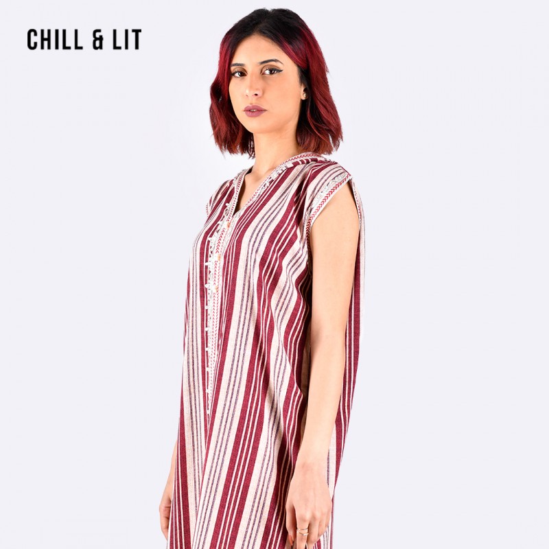 Jebba Femme Tunisienne Traditionnelle Hyper Tendance| Chill&Lit